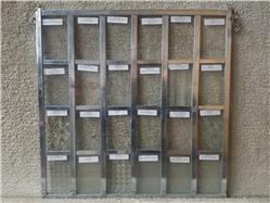 Clear Framed Sample Panel No. 1 (New! Now with replaceable samples ...